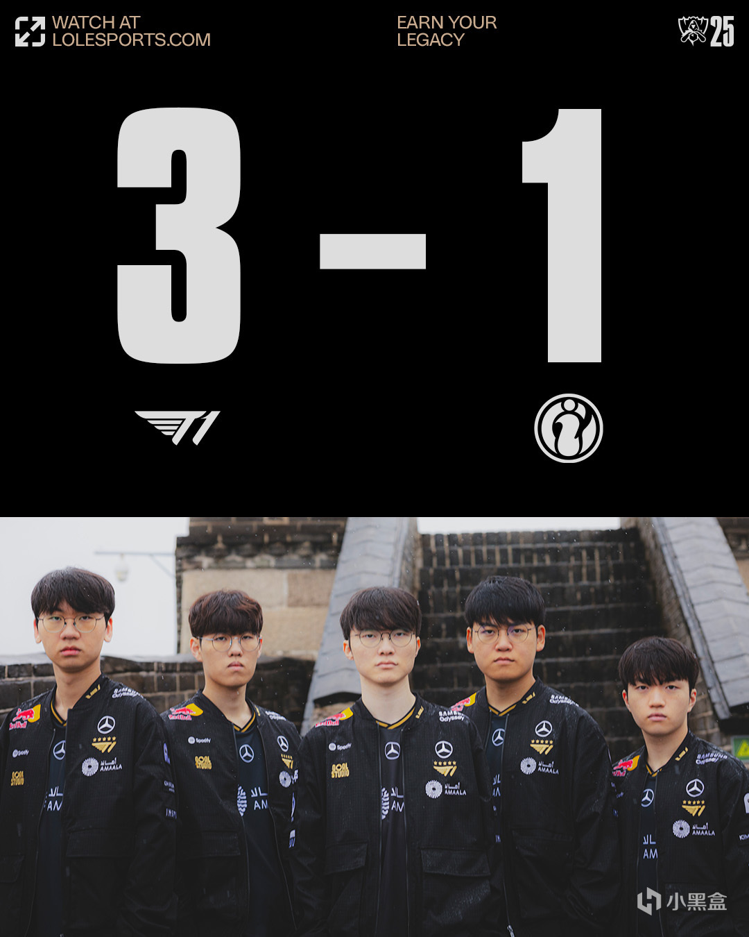 S15世界赛：Faker成功晋级正赛！T1 3-1 IG！