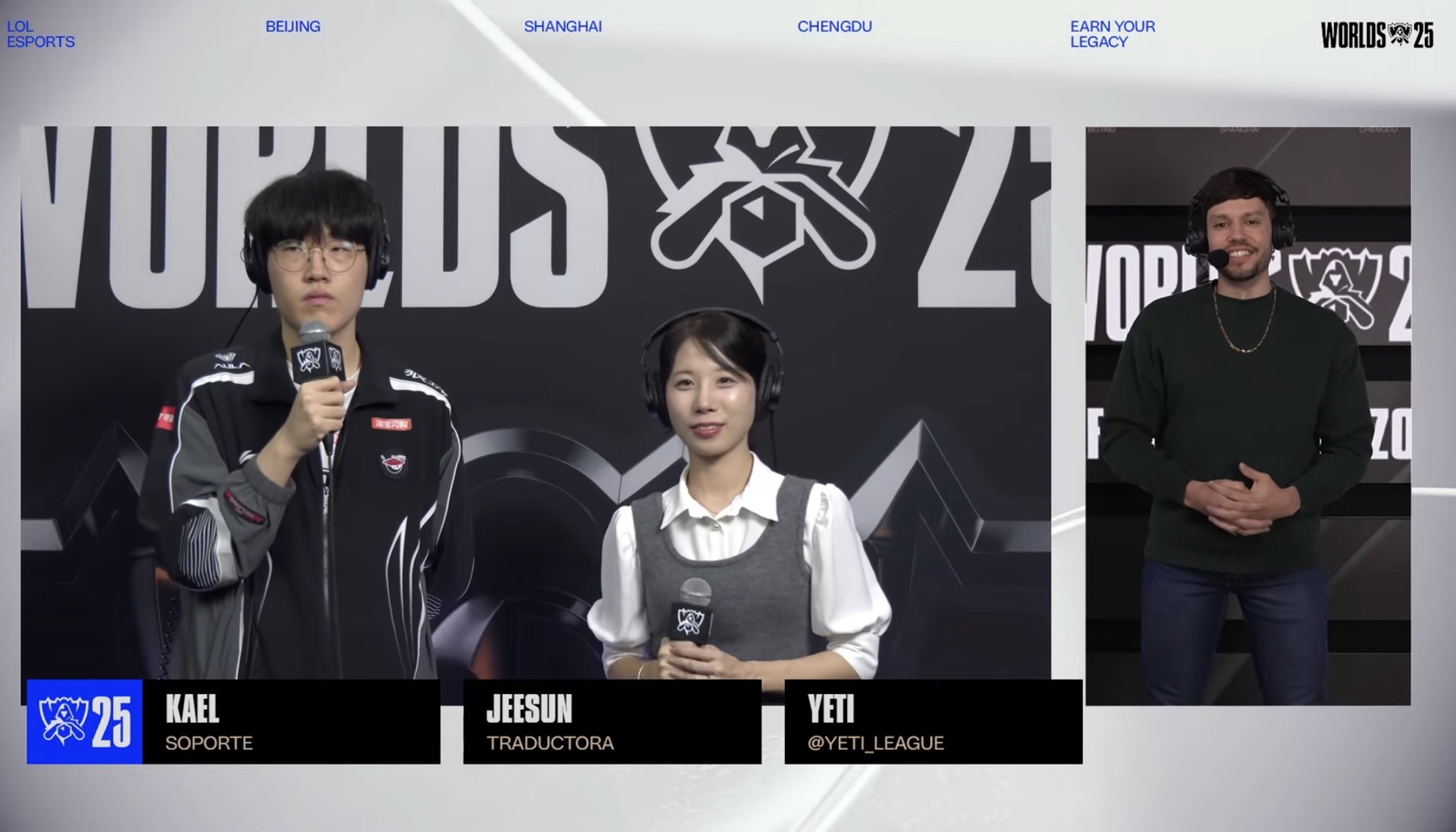 Kael：和Tabe教练相处非常有趣；和LCK队伍交手很神奇