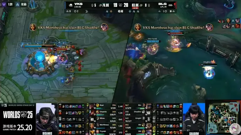 S15：BLG艰难击败巴西队！领先8000稳赢时ON居然还在送