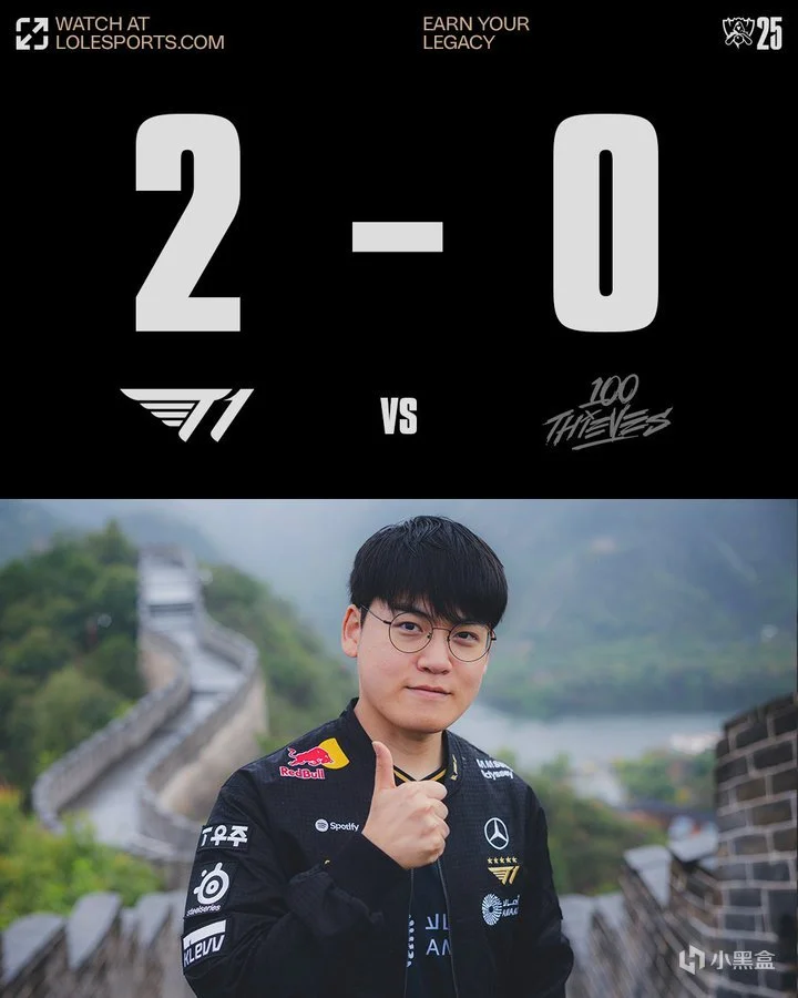 S15世界赛：Faker发条晋级2-2组！T1 2-0 100T！