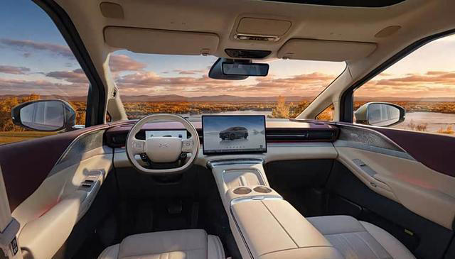 新车 ｜ 纯电续航超450km／800V+5C超充／小鹏X9增程版内饰发布