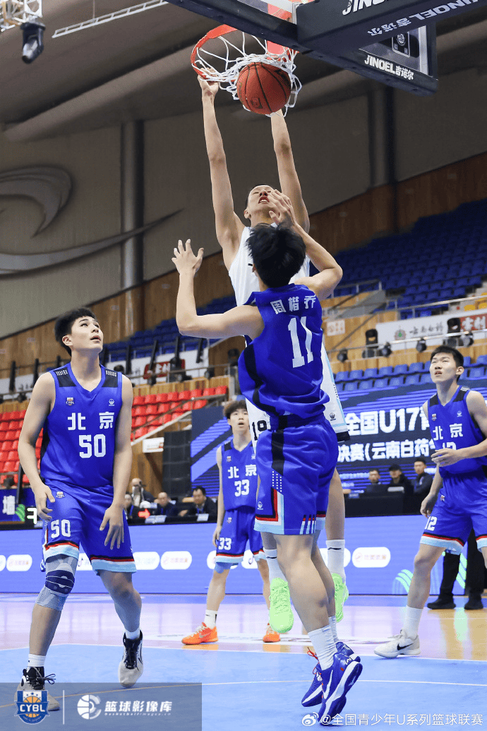 CYBL官方更新社媒，分享U17联赛上海U17对阵北京U17图集