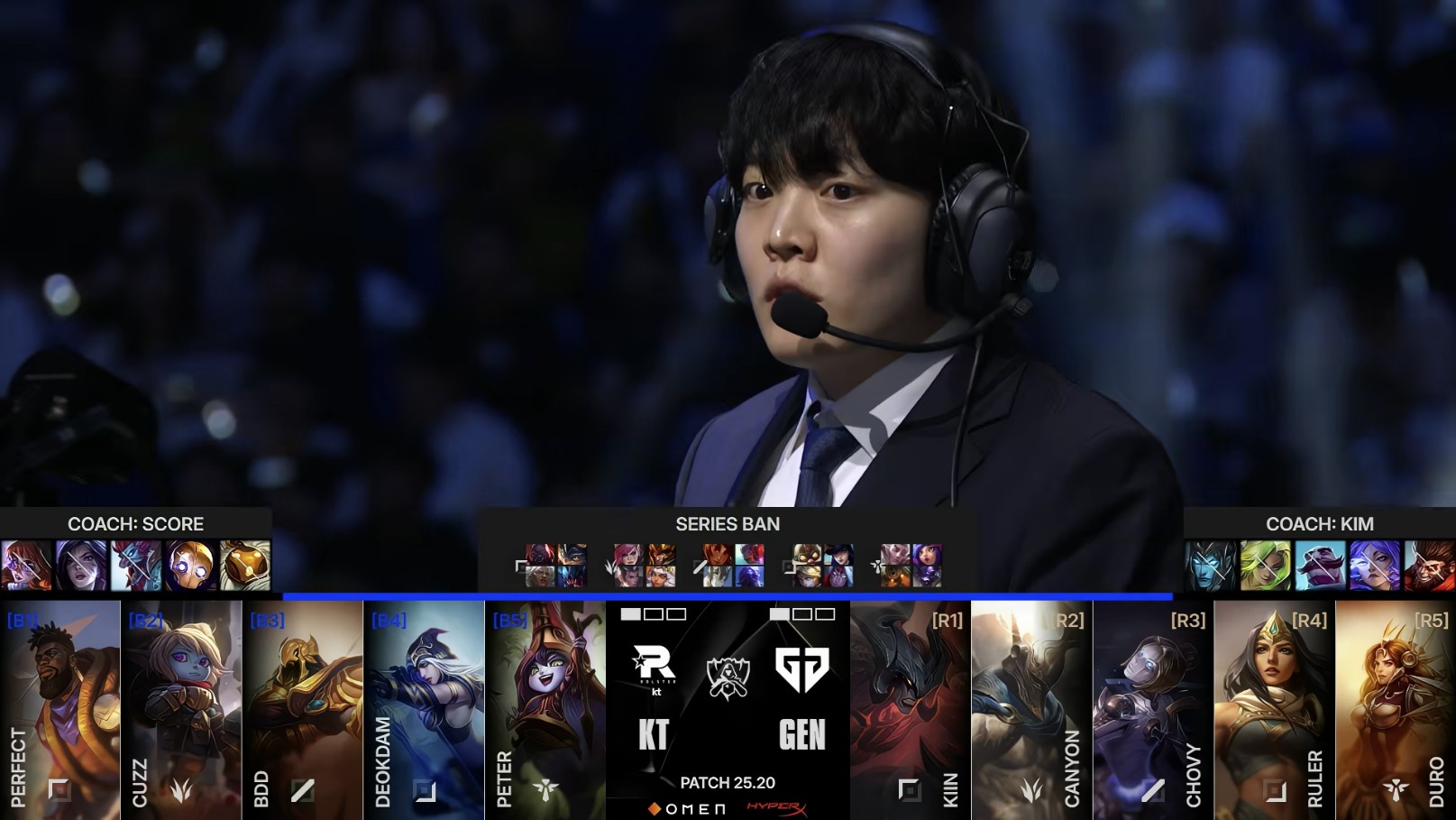 Chovy究极犯罪局，Bdd沙皇横扫千军带领KT2-1拿下赛点！