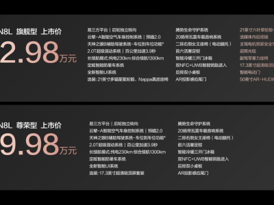 腾势N8L上市：29.98万起售，家庭SUV新选择，能否挑战问界M8与乐道L90？