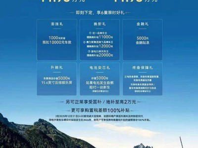 蓝电E5 PLUS预售11.98万起，续航超1500km，7座大空间，剑指混动SUV市场