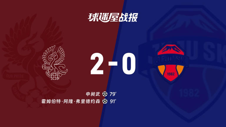 【韩K联】光州FCvs济州SK FC比赛结果：光州FC(2-0)济州SK FC比分战报