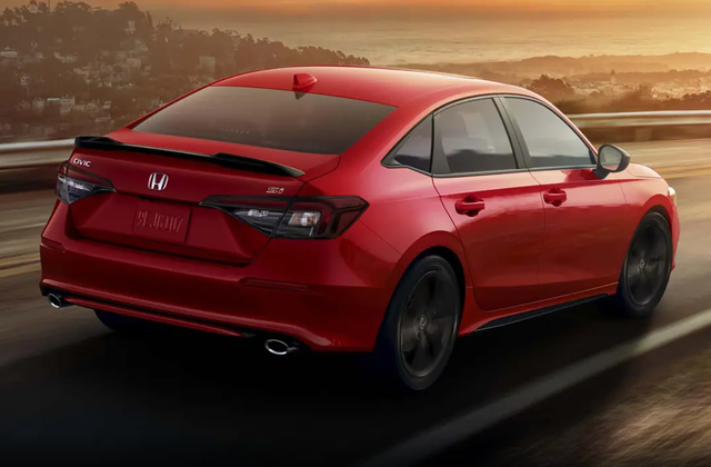 2025款本田思域Si官图发布，搭1.5T+6速手动