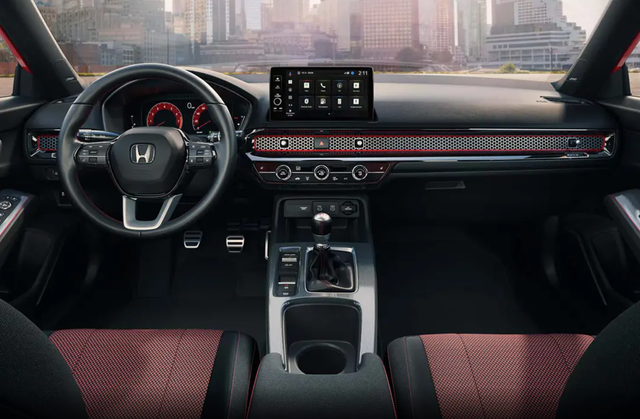 2025款本田思域Si官图发布，搭1.5T+6速手动