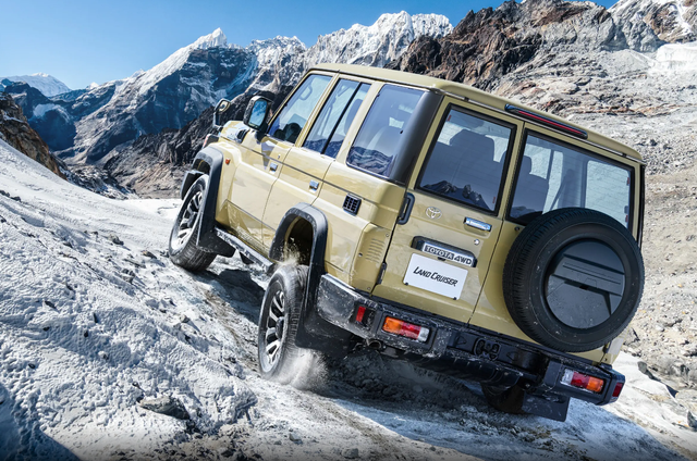 约23万人民币！丰田LC78新车型发布，仅俩气囊配卤素大灯