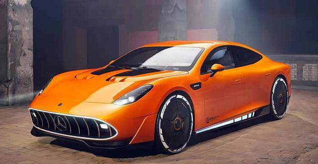 AMG GT XX电动超跑，能抗衡仰望U9x的只有它了！