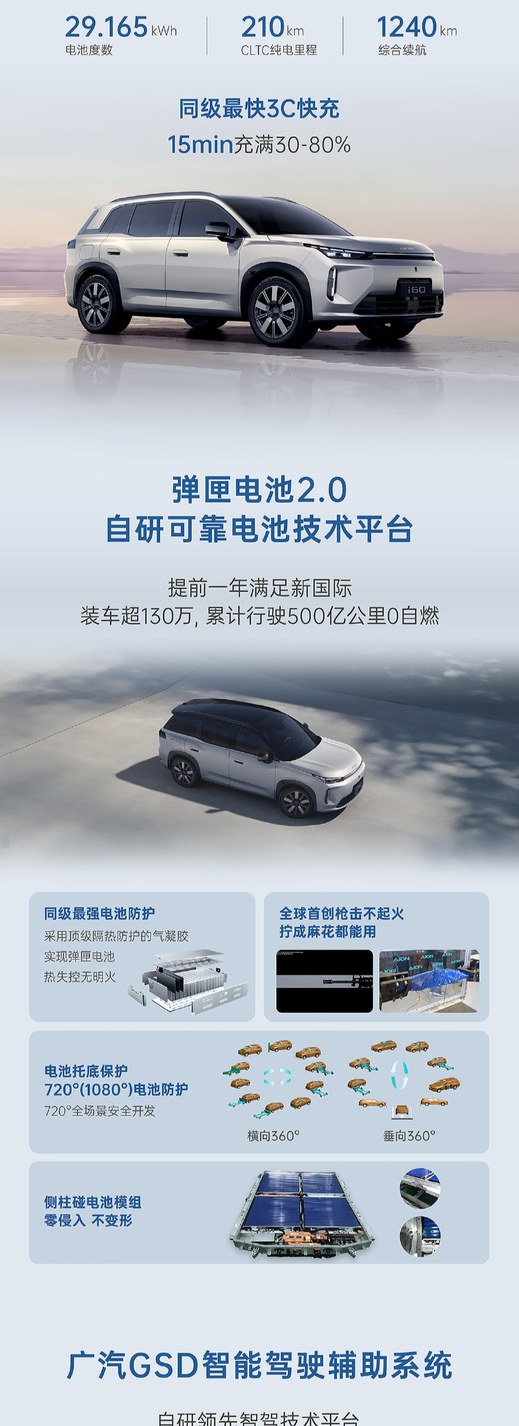 广汽埃安首款增程车：大五座SUV AION i60预售，11.98/12.68万起