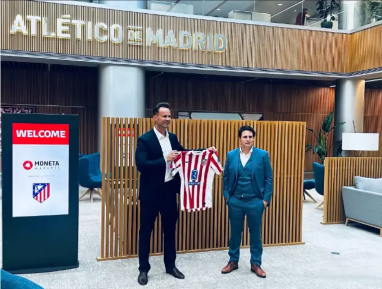 Moneta Markets正式成为马德里竞技官方赞助商 CEO发表感言
