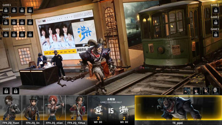 第五人格IVL：TE_ppei精彩四抓，助力队伍再获胜！