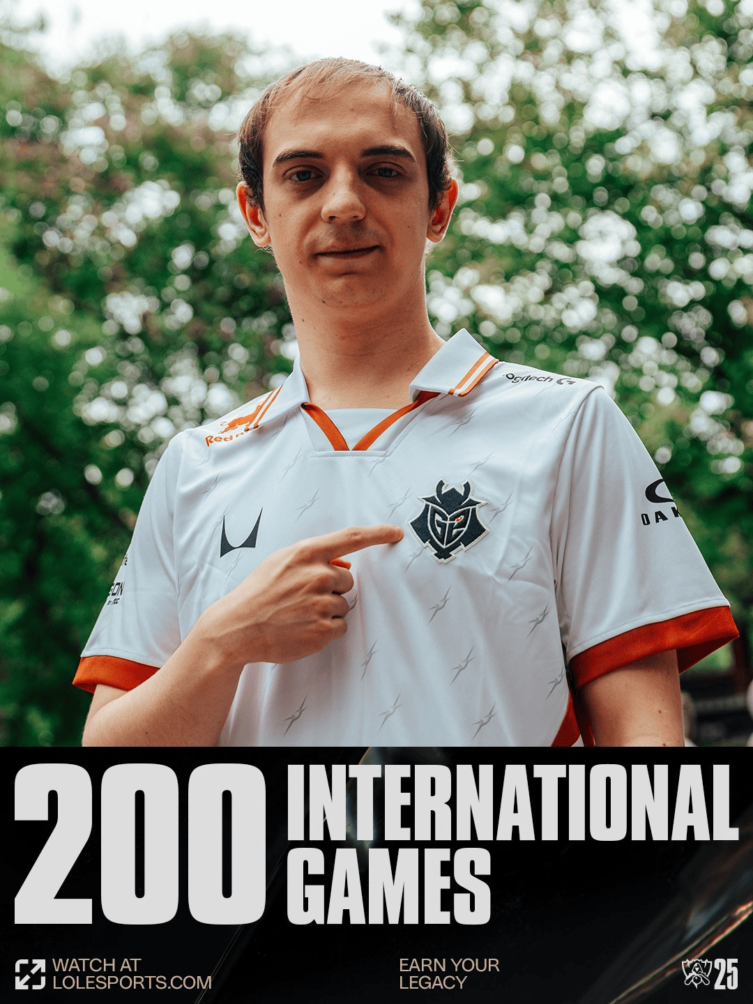 LoL Esports发文祝贺Caps国际赛场200场次：仅次于Faker