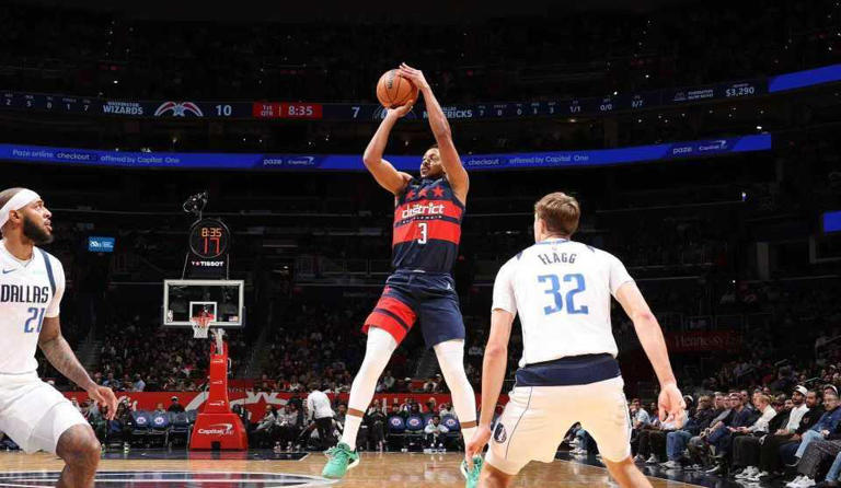 独行侠险胜送奇才8连败联盟垫底 弗拉格12+6+6马绍尔30分赛季新高