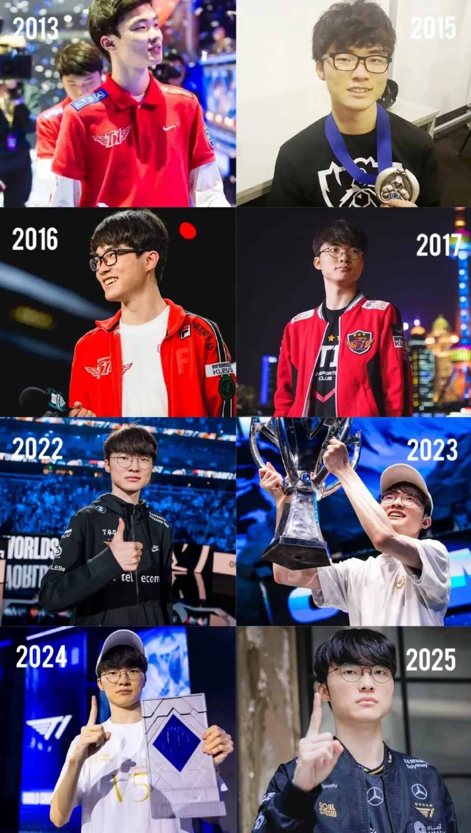 Faker六冠封神！T1三连冠铸就英雄联盟史无前例王朝