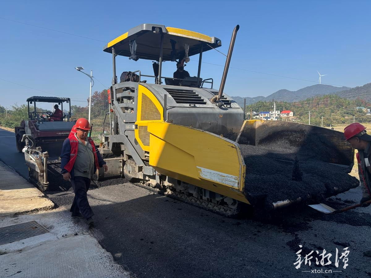 G354湘乡白田段改扩建工程收官