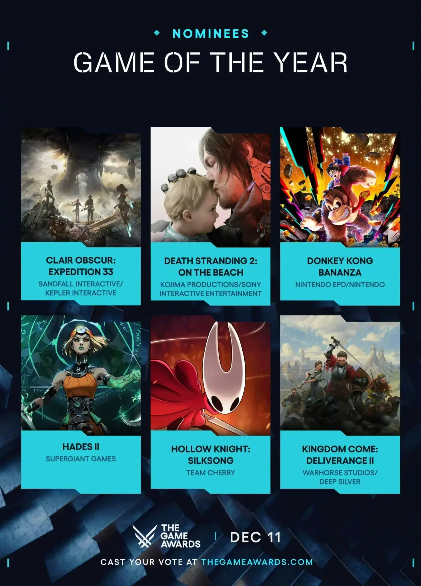 网易、库洛、沐瞳、完美世界作品获“游戏奥斯卡”TGA提名