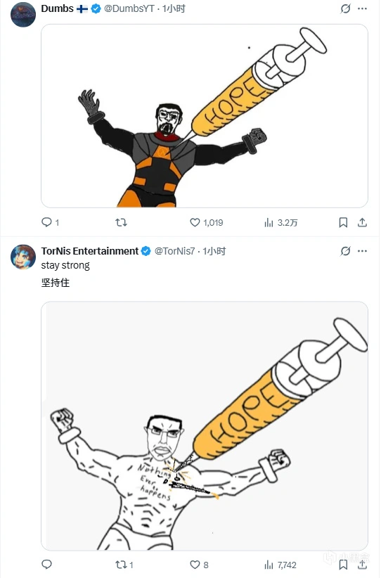 TGA继续炒作！官号发布《半条命1》27周年纪念推文