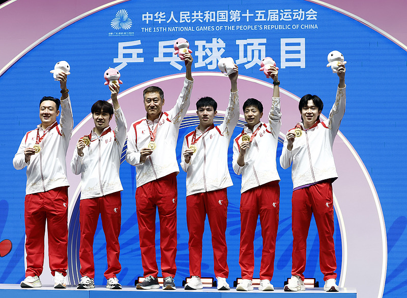 全运会｜马龙：每一块金牌都重要 更重要的是拼搏过程