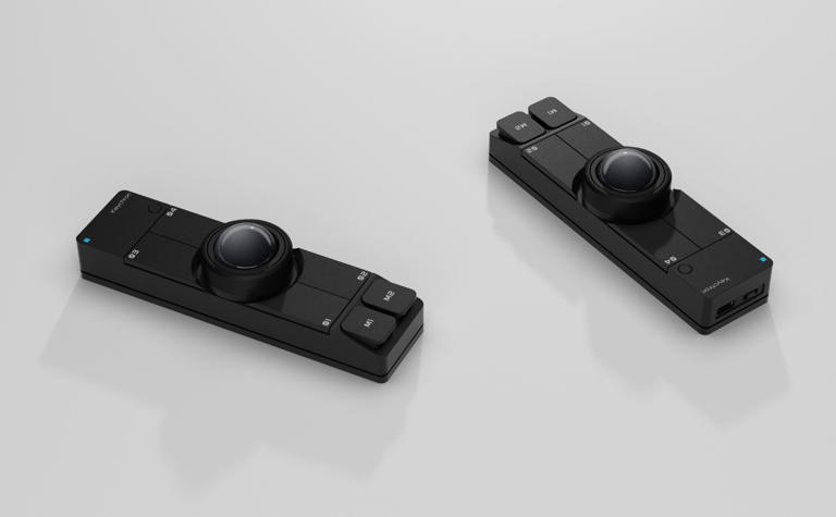 Gizmodo Japan 联手 Keychron 推出 Nape Pro：条状轨迹球鼠标