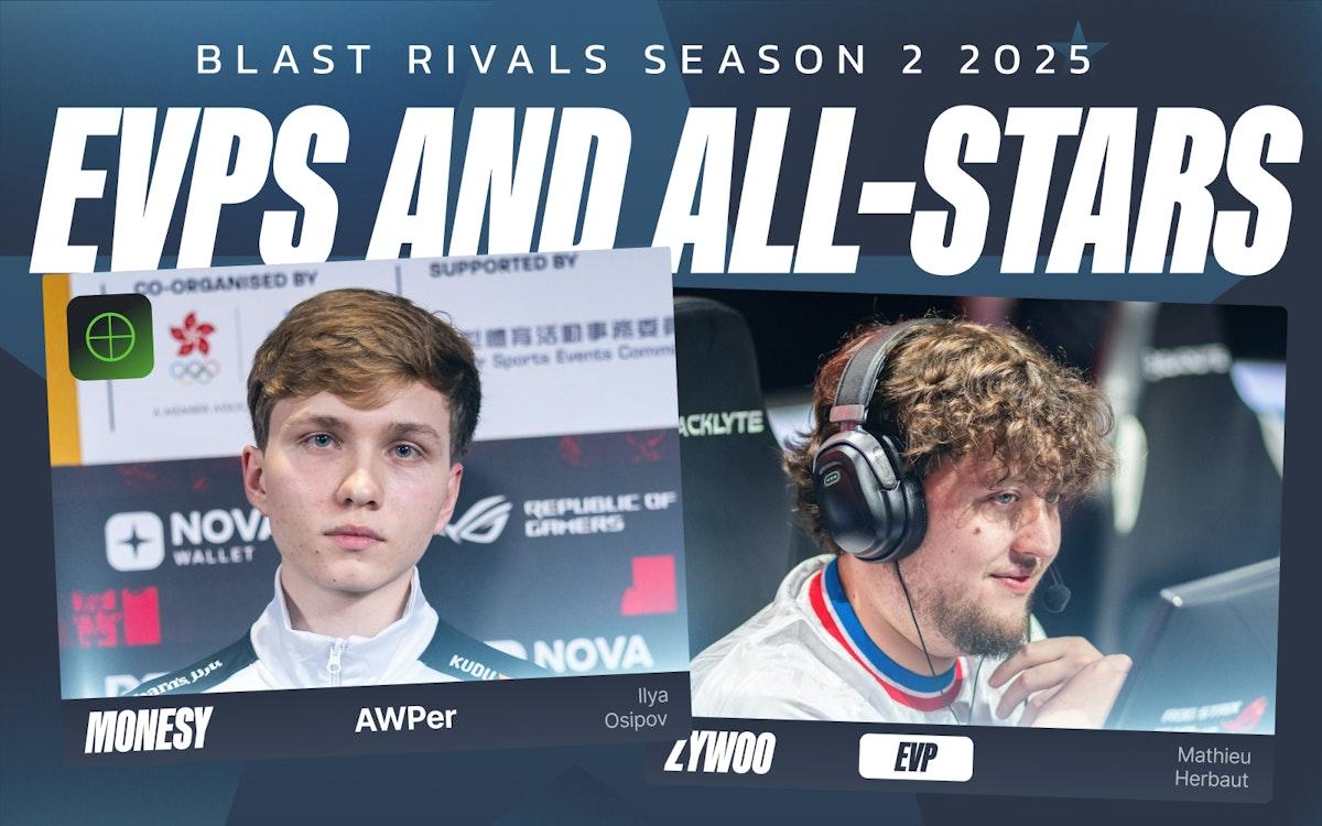 HLTV公布BLAST香港EVP：载物领衔三人入围，小鞠获荣誉提名