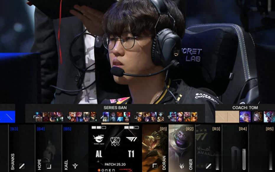 T1生死局惊现现场教学，Oner临阵选择蒙多