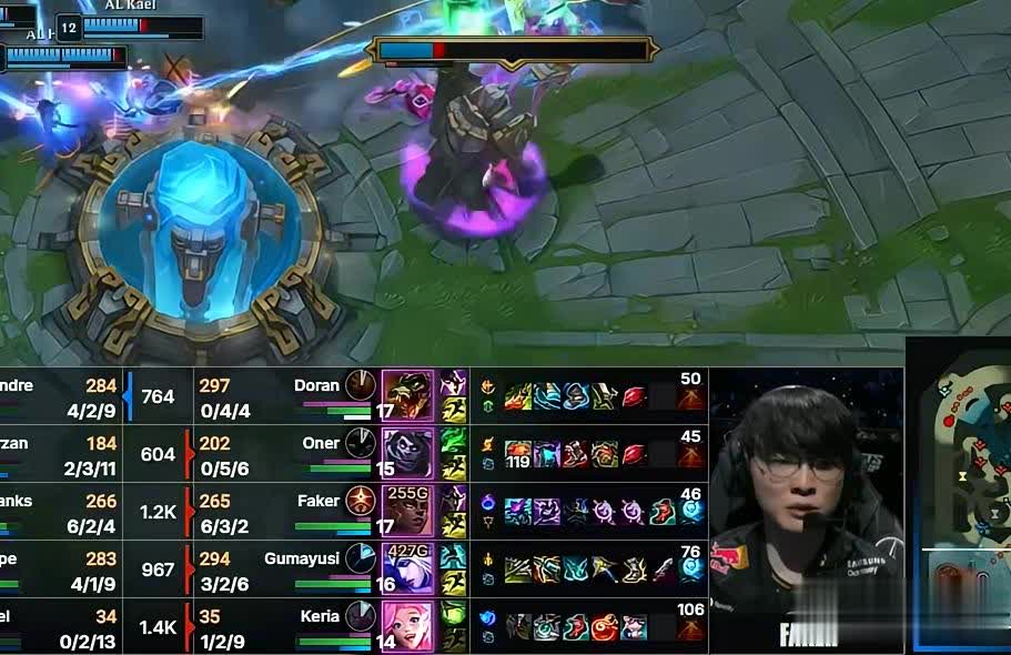 T1生死局惊现现场教学，Oner临阵选择蒙多