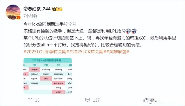 2025冬季转会第一弹：Missing加盟LNG，LPL转会期积分排名爆料