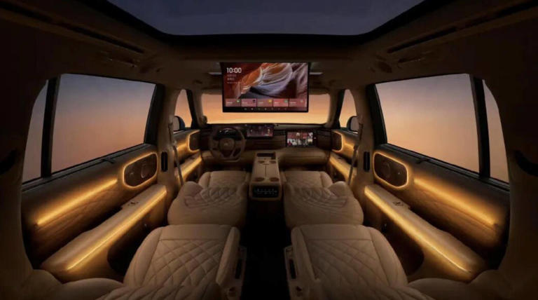 上汽智己拼了！能洗澡，还带地暖的智己LS9上市，理想L9会慌？