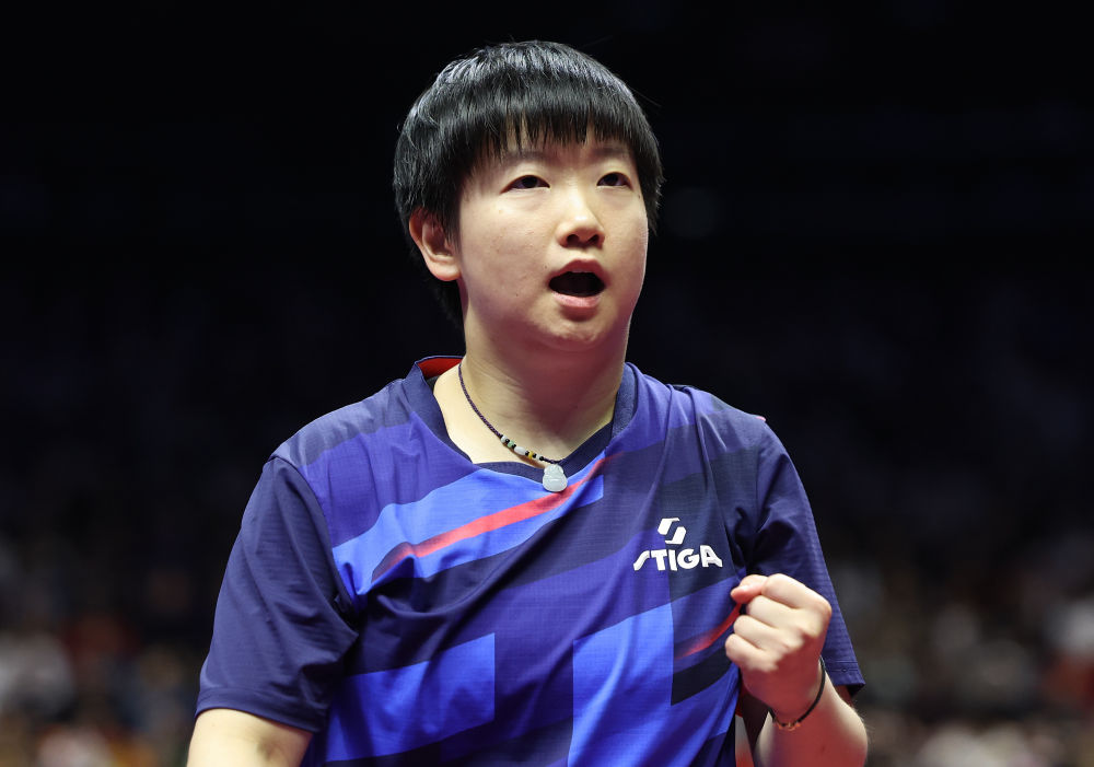 “在良性竞争中让我们彼此变得更好” 王曼昱孙颖莎赛后互评