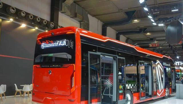 名爵（MG）品牌还有纯电动公交车？iEV12车型全球首发，实力几何