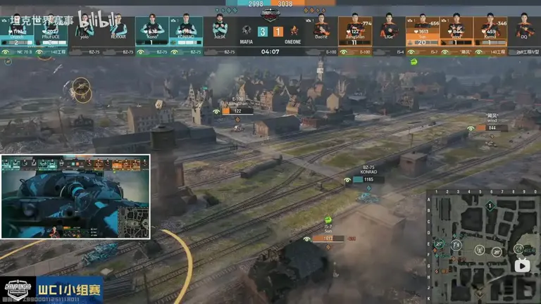 《坦克世界》WCI淘汰赛排位已出，国服ONEONE拼尽全力，战至最后一刻