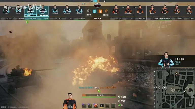 战至最后一刻！《坦克世界》WCI小组赛结束，国服ONEONE力战欧服最强！