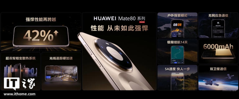 华为 Mate 80 Pro Max 手机发布，7999 元起