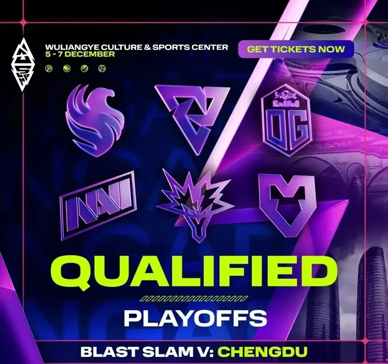 DOTA2 BLAST Slam V落幕，中国四队全军覆没，线下淘汰赛成都开战