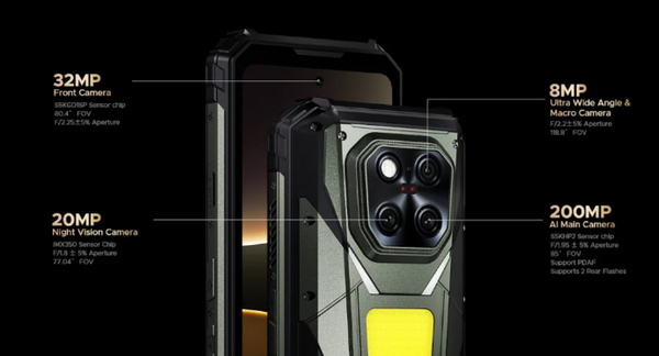 DOOGEE V Max LR手机全球上市：配20500mAh电池