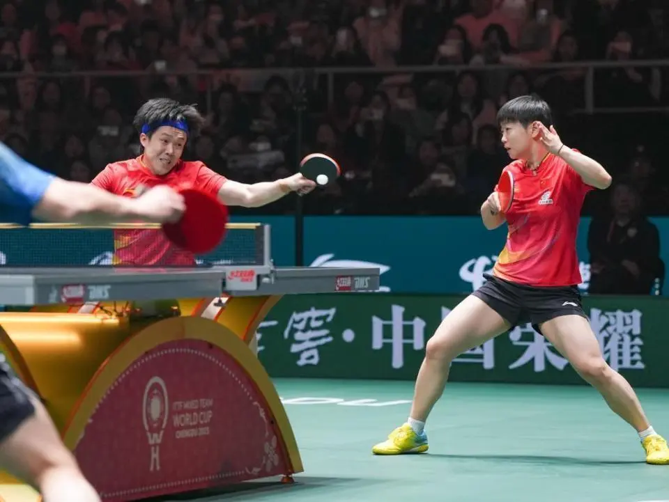 CCTV5直播，10:00，中国VS韩国，日本VS德国，王楚钦、孙颖莎领衔冲冠