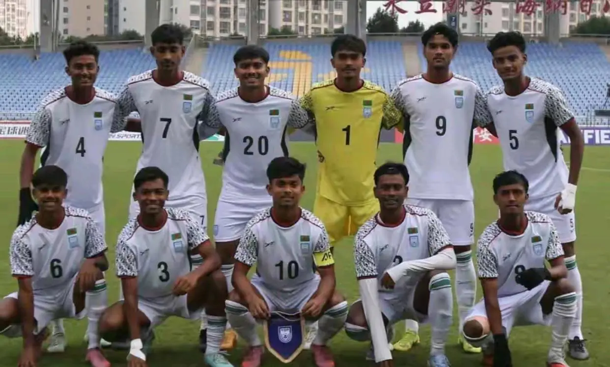 U17亚预赛孟加拉国5-0胜斯里兰卡排小组第一 U16国足暂列第二