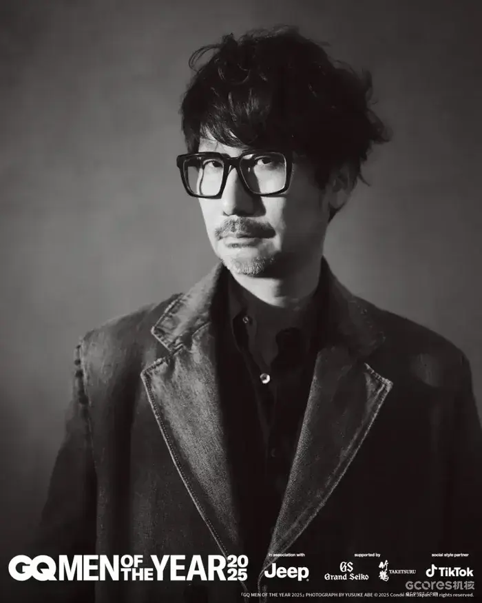 小岛秀夫荣获“GQ Japan 2025年度人物”最佳创作者奖