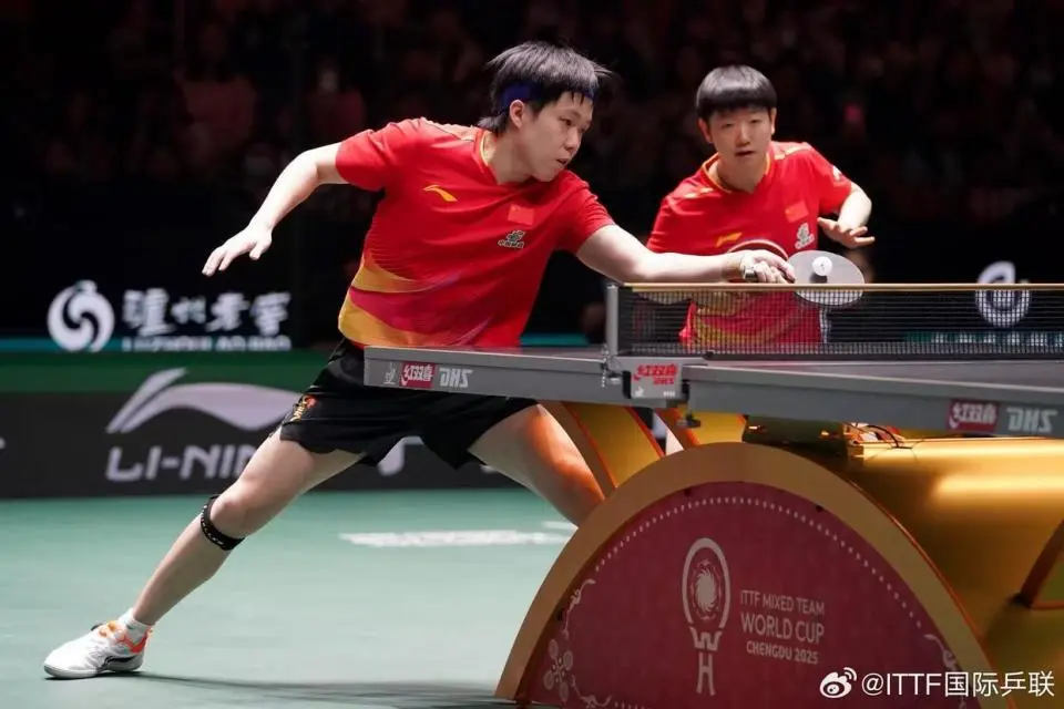 CCTV5+直播，19:00，中国VS埃及，混合世界杯：王楚钦、孙颖莎出战