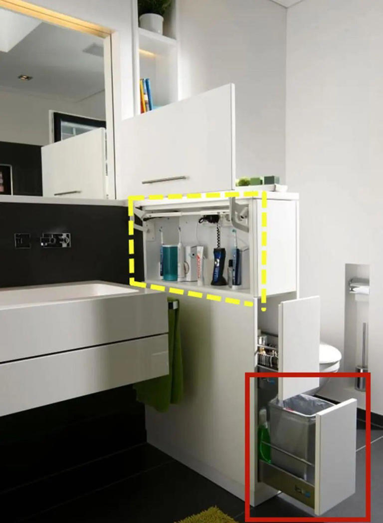 鸡肋空间别放弃，哪怕只有15cm，只要合理利用，收纳力也相当惊人