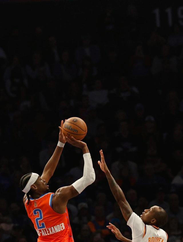 狄龙失准，亚历山大28，雷霆六人得分上双138-89大胜太阳闯入西决