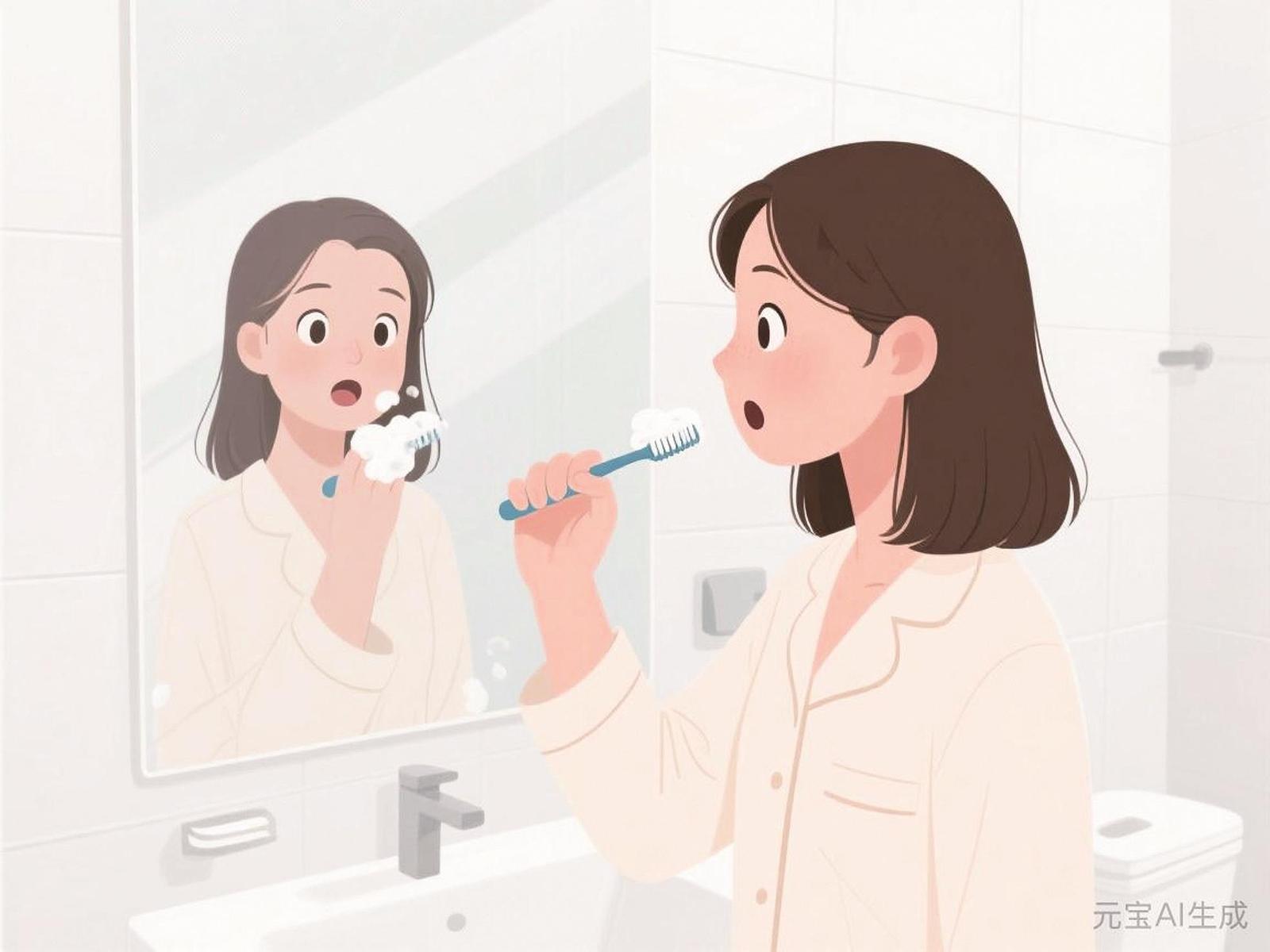 为啥刷完牙总觉得嘴巴里发苦?