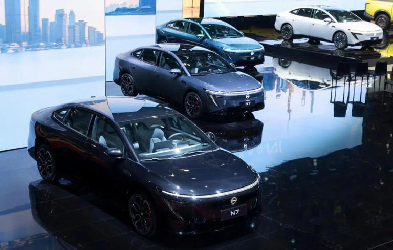 名爵MG4、魏牌高山、极氪9X、日产N7，它们一款车扛起一个品牌