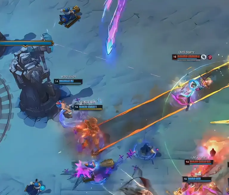 AD差距! OMG零封WBG，ELK被对面打爆，表情凝重