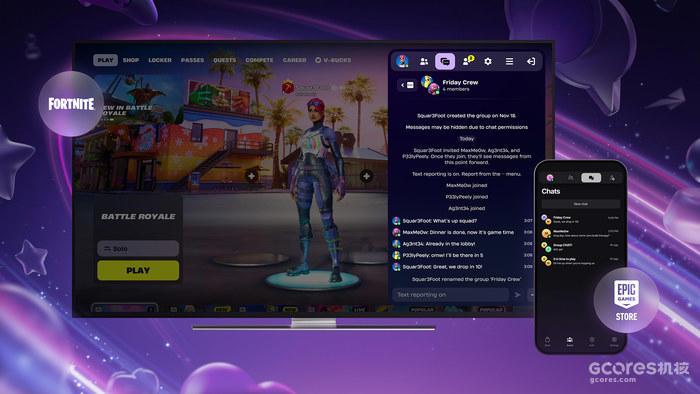 Epic将于1月实装文字聊天更新