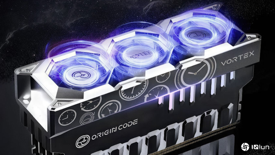 Origin Code将在CES 2026展示Vortex DDR5三风扇散热内存