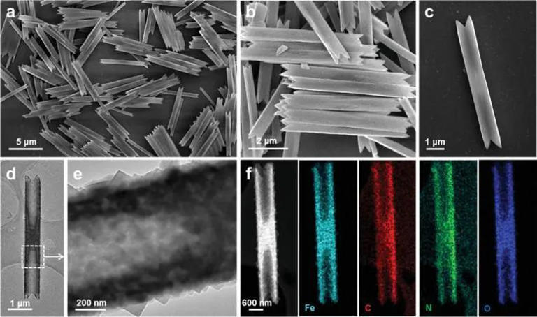 具有异质外延结构的NiSe2/Fe3O4实现高效催化OER