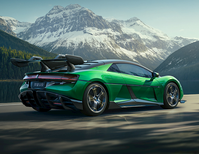 188万元!仰望U9专属纪念色“极境森林”上市 灵感来自纽北赛道